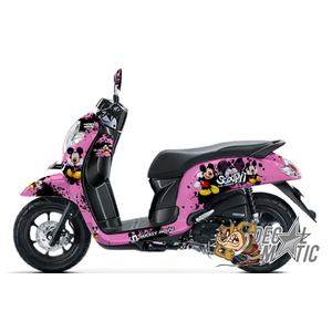 Jual Sticker Full Body Stiker Decal Scoopy Stylish 2017-2020 Mickey ...
