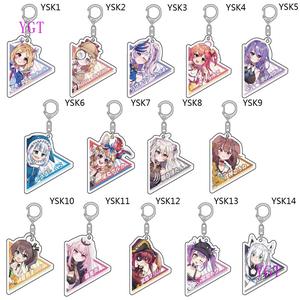 Jual HOLOLIVE 6cm Keychain animme Bag Pandant Keyring Shirakami Fubuki ...