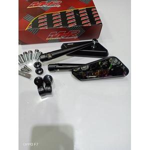 Jual SPION MODEL CIRCUIT KACA BENING PUTIH AGAK CEMBUNG MHR RACING ...