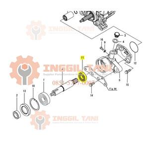 Jual SPAREPART YANMAR PART BEARING HST ER YANMAR PN 24101-062054 - Kab ...