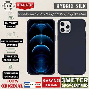 Promo ITSKINS Case iPhone 12 Pro Max 12 Pro 12 12 Mini HYBRID SILK ...