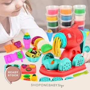 Jual Full Fun Play doh Mainan Lilin Anak Playdough Edukasi Warna ...