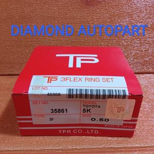 Jual RING PISTON SET RING SEHER SET TP JAPAN KIJANG 5K STD-100 ...