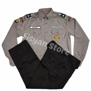 Jual Seragam PDL SUS Satpam | Seragam PDL SUS Security Coklat Terbaru - Atribut+Pangkat, L ...