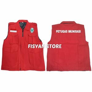 Jual Rompi Petugas Imunisasi | Rompi Bakti Husada - Kuning, XL ...