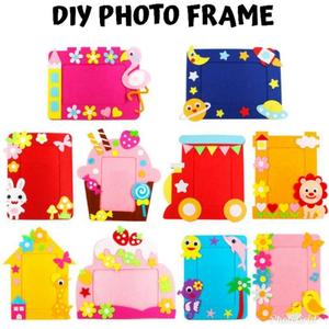 Jual DIY pigura foto / DIY frame / DIY bingkai foto / prakarya anak ...