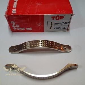 Jual TOP Handle Tarikan Laci Lemari Pintu Jendela T-097 SC Silver Putih ...