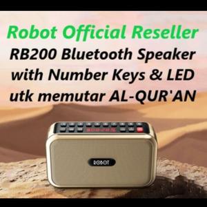Jual Robot RB200 Portable Bluetooth Speaker Al Quran Alquran Digital ...