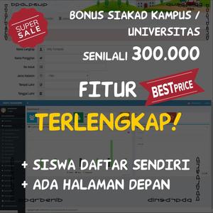 Jual Source Code Sistem Informasi Akademik Sekolah Sisfo Siakad Limited ...