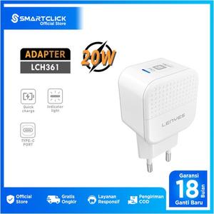 Promo Travel Adapter Kepala Charger Lenyes LCH361 Type C Fast Charging PD20W - Kota Tangerang ...