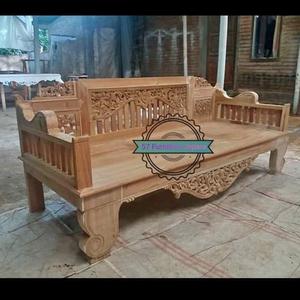 Jual Bangku Risban Ukir Model Antik dan Mewah Jati Mentahan - Kab ...