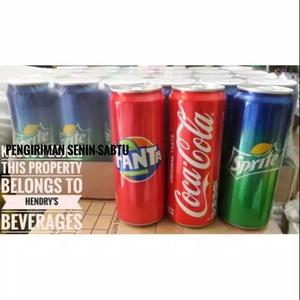 Jual Cola cola 330ml kaleng fanta 330ml kaleng sprite kaleng 330ml ...