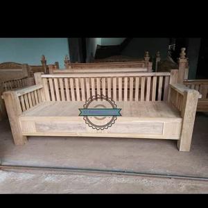 Jual Risban Jati Minimalis - Kursi Panjang Sofa Jati Mentahan - Kab ...
