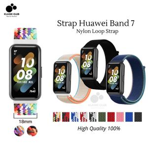 Promo Strap Nylon Huawei Band 7 Tali Pengganti Huawei Band 7 Nilon Loop ...