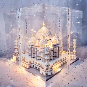 Jual PW733 Taj Mahal 2022 Mainan Balok Bangunan Arsitektur Terkenal ...