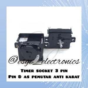 Jual TIMER MESIN CUCI 3 PIN TIMER PENCUCI SOKET 3 PIN TIMER SOKET ...