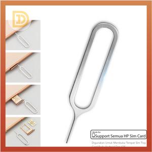 Jual Pin Tusukan Sim Card Jarum Hp Memory Card Ejector Pembuka Sim Card ...