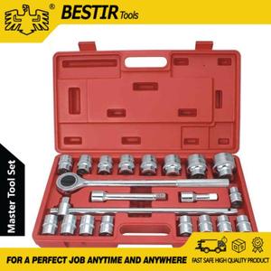 Jual Kunci Shock Set / Socket Wrench Set 3/4"Dr / 21Pcs / 915(01/02 ...