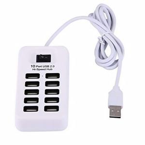 Jual USB HUB 2.0 10 PORT PANJANG KABEL 1 METER HI SPEED / 1M - Hitam ...