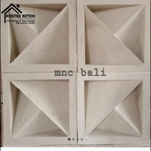Jual ROSTER BETON MINIMALIS Motif arrow / roster beton anti tampias ...