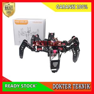 Jual 18DOF Hexapod Robot Spider 2DOF PTZ w/ Main Board Raspberry Pi 4B ...