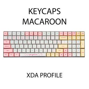 Jual KEYCAPS PBT MACAROON XDA PROFILE SUBLIM MECHANICAL KEYBOARD ...