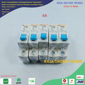 Jual MCB Listrik 6 A Merek SZMR/ MCB 6 Amper - Kab. Bogor - Raja Grosir Tehnik | Tokopedia