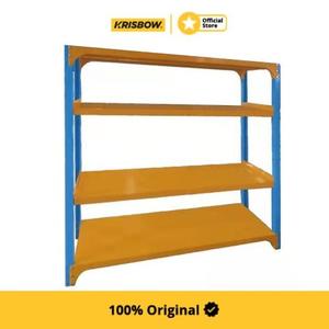 Jual Krisbow Rak Besi 4 Tingkat - Oranye/Biru - Jakarta Selatan ...