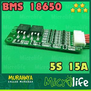 Jual BMS 5S 15A LITHIUM ION 18650 PCM BATTERY MANAGEMENT PROTECTION ...