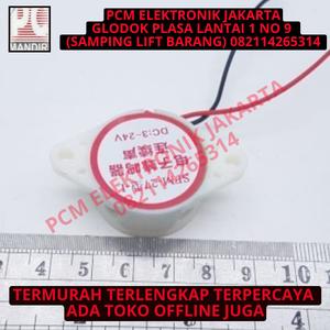 Jual buzer buzzer putih 3v 5v 12v sd 24v menyambung atau putus putus ...