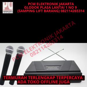 Jual mic microphone microfon wireless kualitas taiwan carol vhf cwm288 ...