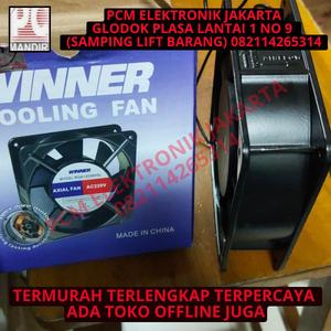 Jual cooling fan exhaust fan winner 220v ac 12cm 12 cm slave bearing ...