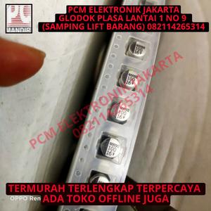 Jual elco elko kapasitor solid 100uf 16v 100 uf 16volt 16 v volt smd dc ...