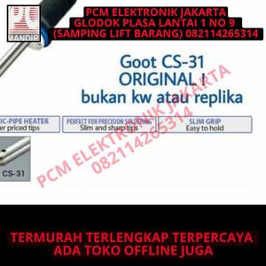 Jual Solder goot ori GOOT CS 31 cs31 untuk smd laptop ic hp dsb ...