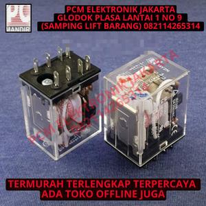 Jual relay rilay my2n my2 my2nj 220v 220volt 220 v volt ac lampu ...