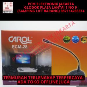 Jual mic microphone microfon meja podium mimbar wireless taiwan carol ...
