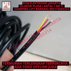 Jual kabel isi 3 awg24 24awg 24 awg 3 jalur 3pin 3p 5meter 5m 5 m meter ...
