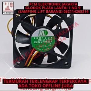 Jual fan 12v 12volt 6cm 6 cm 3kabel brushless label hijau bearing 12 ...