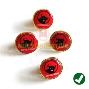 Jual promo Partai Logo Ukuran Pin Lencana 2Cm PDIP - murah - Jakarta ...