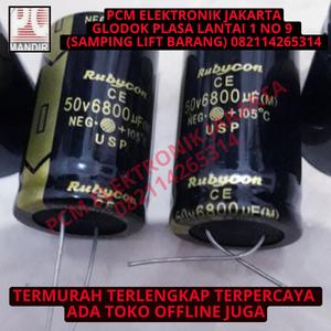 Jual elco 6800uf 6800 uf 50v 50volt 50 volt rubycon rubicon gold asli - Jakarta Barat - PCM ...