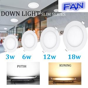 Jual DOWNLIGHT LED IB BULAT 12 WATT / LAMPU PLAFON / LAMPU RUMAH ...