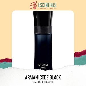 Jual [100 Original] Giorgio Armani Code Black 75ml Eau de Toilette EDT ...