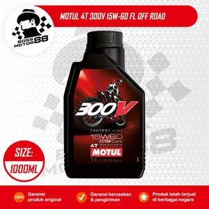 Jual MOTUL 4T 300V 15W-60 Factory Line Off Road 1L - Jakarta Barat - Boss Motor 88 | Tokopedia