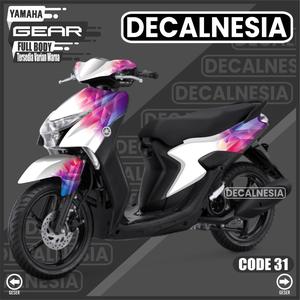 Jual Decal Mio Gear 125 2021 2022 Full Body Stiker Sticker Decalnesia ...