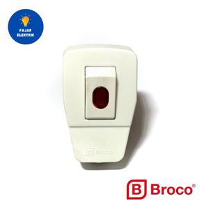 Jual BROCO STEKER SAKLAR DAN LAMPU PUTIH SNI 1331055 Colokan Listrik ...