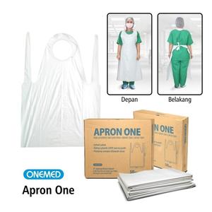 Jual apron onemed / disposable apron / apron plastik / celemek plastik ...