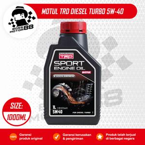 Jual MOTUL TRD SPORT ENGINE OIL 5W-40 DIESEL TURBO 1L - OLI MESIN MOBIL ...