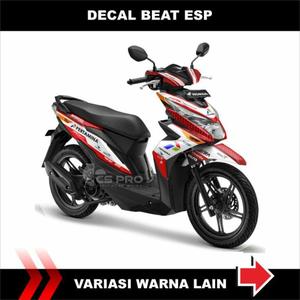 Jual STIKER DECAL FULLBODY HONDA BEAT ESP 2016/2019 MANDALIKA - Biru ...