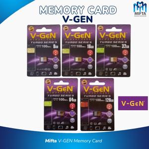 Jual MICRO SD VGEN CLASS 10 TURBO SERIES 16GB 32GB 64GB 128GB 256GB ...