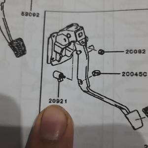 Jual switch pedal kopling mitsubishi mirage new xpander asli original ...